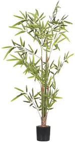 Umělá rostlina v květináči 100 cm BAMBUSA VULGARIS Beliani