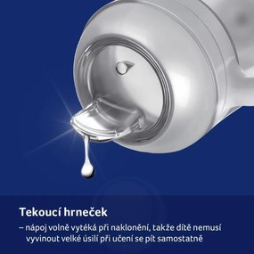 Lovi První hrneček s pítkem 150 ml Růžový