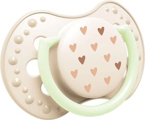 LOVI Dudlík svítící silikonový dynamický TEDDY LOVE 6-18m 2ks