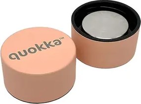 Quokka Solid broskvová / Nerezová termoláhev / 510 ml / dvouplášťová