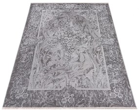 Kusový koberec Seda šedo bílý 120x170cm