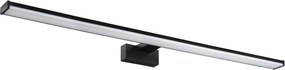 Sapho - LED svítidlo Chicago Max, 780x120x40 mm, 15W, matná černá AU473