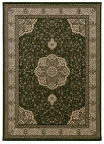 Ayyildiz, Kusový koberec Kashmir 2601 green, 200x290, zelená, obývací pokoj