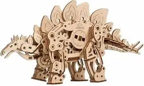 Ugears 3D dřevěné mechanické puzzle Stegosaurus / od 14 let / 305 dílk