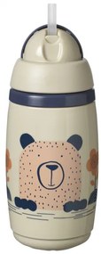 Tommee Tippee Netekoucí termohrnek Superstar s brčkem 266 ml 12 m+ Grey