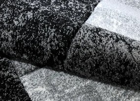 Koberce Breno Kusový koberec HAWAII 1330 Black, Šedá, Vícebarevné, 120 x 170 cm