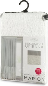 ZÁCLONA NA PÁSCE MARION 140X270 CM BÍLÁ