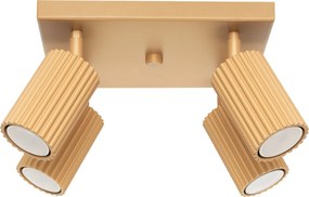 Sollux Lighting Stropní svítidlo KARBON 4 zlaté