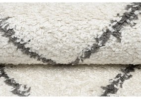 Kusový koberec shaggy Piata krémový 240x330cm