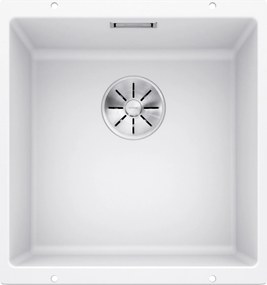 Blanco Subline 400-U, silgranitový dřez pod pracovní desku 400x400x190 mm, 1-komorový, bílá, BLA-523426