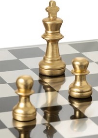 Luxusní šachová sada Chess Bronze & Black – 60*15*60 cm