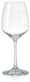 Crystalex - Bohemia Crystal Sklenice na bílé i červené víno Giselle 340 ml, 6 ks