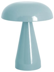 OnaDnes -20% Time for home Modrá kovová stolní LED lampa Rory