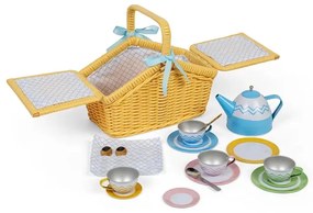 Bigjigs Toys Pikniková sada v košíku