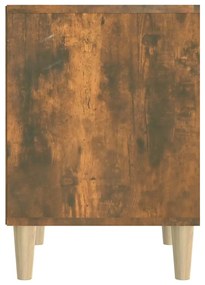 Noční stolek kouřový dub 40 x 35 x 50 cm - Default Title