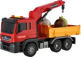 TEDDIES Auto technických služeb 27 cm / Plast / Na setrvačník / Světlo