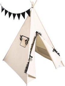 lovel.cz Dětský stan teepee Basic Black