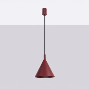 Sollux Lighting Závěsné svítidlo NOX 25 bordó
