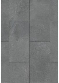 Mexen Grey Dark vinylové panely 610 x 305 mm SPC 6,5 mm, podložka IPEX 1,5 mm, 4 V-drážka, Břidlice