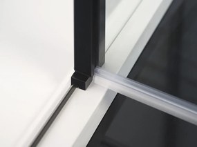 Polysan Zoom Line Black ZL1280B sprchové dveře 80 cm