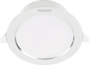 Philips Diamond bílá / Podhledové LED svítidlo / 1x3,5W / 300lm / 3000