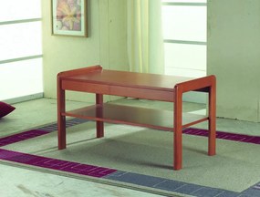FAGUS Konferenční stolek Barbora S2 ROZMĚR: S POLICÍ (d x v x hl): 50 x 55 x 50 cm