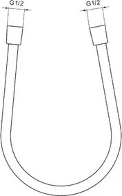 Ideal Standard ALU+ - Sprchová hadice | 175 cm | stříbrná