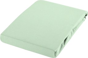 XXXLutz ELASTICKÉ PROSTĚRADLO, žerzej, zelená, 180-200/200-220 cm Novel - Prostěradla - 005054003215