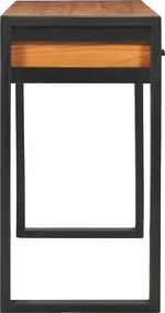 Psací stůl se 2 zásuvkami 100 x 40 x 75 cm teakové dřevo 325268