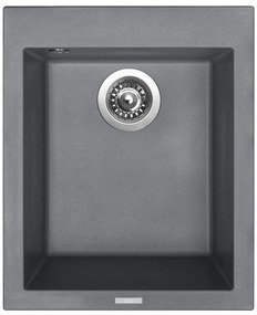 Granitový dřez Sinks CUBE 410 Titanium