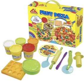 SPARKYS Modelína Ovocná pizza / Tvořítka a doplňky / 5x kelímek modelí