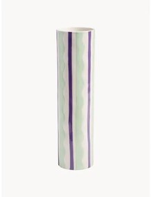 Ručně vyrobená porcelánová váza Clash, V 29 cm