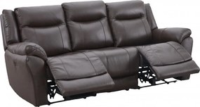 FALCO Sedací souprava Komfort – pravá kůže a elektrický relax