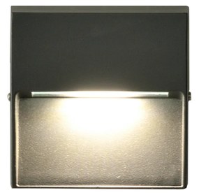 ACB Iluminacion Venkovní nástěnné LED svítidlo NASHIRA, š. 10 cm, 4W, CRI80, IP65