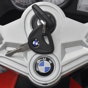 vidaXL BMW 283 Elektrická motorka pro děti červená 6 V