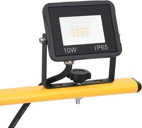 LED reflektor se stojanem 2 x 10 W studené bílé světlo 149658