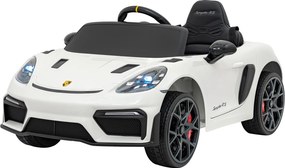 Ramiz Dětské autíčko Porsche Spyder RS 718, bílý lak