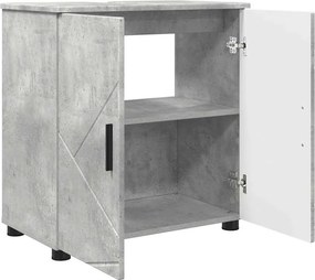Sada koupelnového nábytku 3 ks Betonově šedá 61 x 35 x 64 cm 3392956