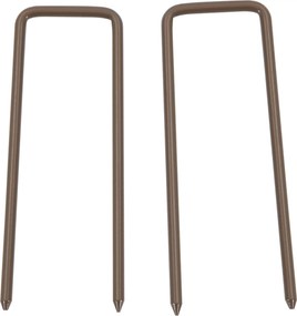 Outsunny Nůžková zábrana Nůžková zábrana výsuvná 52-405cm Zahradní hliníková hnědá H103,5cm | Aosom