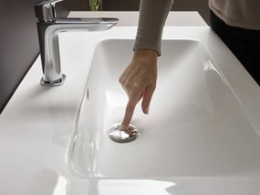 Hansgrohe Logis, umyvadlová baterie Fine 110, s výpustí Push-Open, EcoSmart, chromová, 71252000