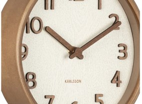 Designové nástěnné hodiny 5873WH Karlsson 22cm