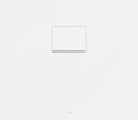 Villeroy & Boch Squaro Infinity - Sprchová vanička, 80x70 cm, Stone White UDQ8070SQI2IV-RW