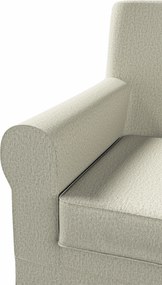 Potah na křeslo IKEA Ektorp Jennylund barva béžová látka pletený vzor