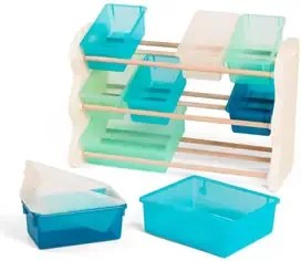 B.Toys Organizér na hračky s ukládacími boxy