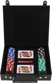 TEDDIES Poker sada v kufříku / Společenská hra / 100 žetonů / 2 balíčk