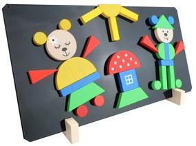 Detoa Magnetické puzzle Medvědi