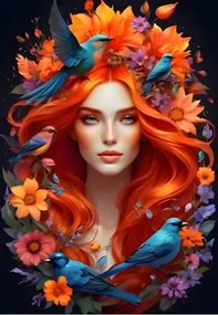 BLUEBIRD Puzzle Maia - Kolekce Duše přírody / 1000 dílků / 47,8 x 69 c