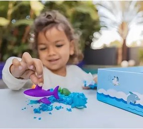 PLAYFOAM Modelína Pluffle Oceán / Smyslová sada se zvířátky / 2 barvy,