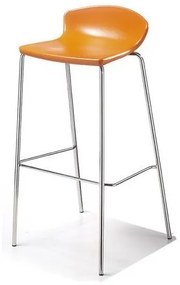 Gaber Barová židle EASY Barva kostry chromová kostra Barva plastu Gaber červená 06