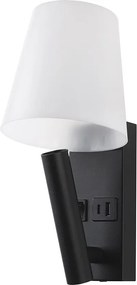 LED Solution Černé nástěnné LED svítidlo s USB/PD nabíjením 2W 240016